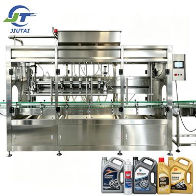 China Motor Engine Oil Lubricant Lubricant Grease Gear Oil Industrial Automatic Gear Pump Tracking Filling Machine for sale