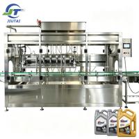 China Fully Automatic Gear Pump Tracking Filling Machine Liquid Filling Equipment for Engine Oil Gear Oil Hydraulic Oil for sale