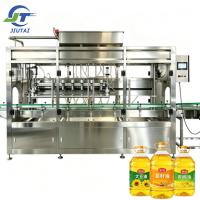 China Fully Automatic Gear Pump Tracking Filling Machine Industrial Filling Machine for Edible Oil Sunflower Oil Soybean Oil for sale