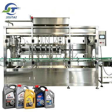 China Heavy Duty Industrial Motor Oil Gear Lubricant Hydraulic Fluid Automatic Gear Pump Tracking Filling Machine for sale