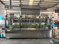 China Automatic Servo Tracking Liquid PET Plastic Glass Bottles Jerry Can Viscous Liquid Filling Machine for Olive Palm Cooking Oil for sale