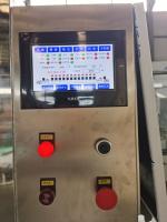 China Full Automatic Quantitative Jerrycan Honey Oil Viscous Liquid Filling Machine with Conveyor for sale