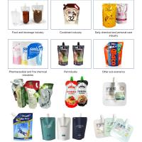 China Automatic Liquid Packaging Production Laundry Detergent Spout Pouch Filling Capping Machine for Daily Chemical Factory for sale