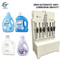 China Laundry Detergent Household Cleaning Liquid Filling Machine Sem Auto Anti Corrosion Gravity Type for sale