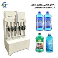 China Car Glass Water Filling Machine Semi Auto Anti Corrosion Gravity Type for sale