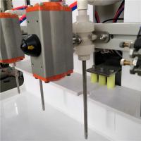 China Semi Automatic Four Head Small Liquid Bottle Machine for Beverage Pure Water Chemical Use Motor PLC Detergent Diaphragm Conveyor for sale