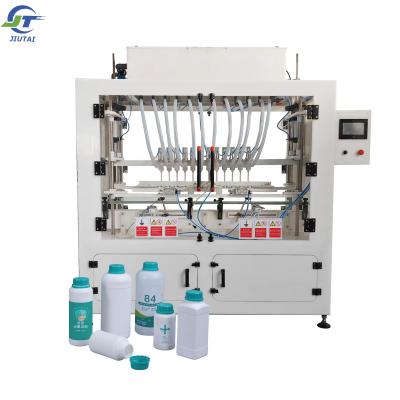 China Automatic Bottle specialized Detergent Acidic Corrosive Liquids Plastic Acid Bleach Filling Machine for sale