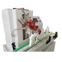 China Small Automatic Liquid Detergent Filling Machine for Acidic and Corrosive Chemicals for sale