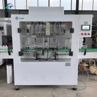 China High Precision 1000BPH Automatic PP Materials Corrosive Liquid Pesticide Toilet Cleaner Acid Chemical Filling Machine for sale