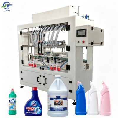 China 2000 BPH Automatic Anti-corrosion Liquid Quantitative Bottling Filling Machine for Chemical Corrosive Agrochemical Material for sale