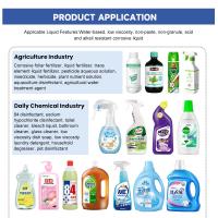 China Semi Auto Agricultural Pesticide bleach Corrosive Liquid PP Materials Chemicals Filling Machine for sale
