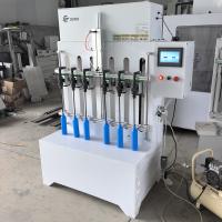 China Digital Control Chemical Liquid Toilet Cleaner Filling Machine Double 4 6 Nozzles Pesticide Gravity Filling Machine for sale