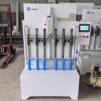 China Soap Degreaser Javel 1Gal 1L Bottle Liquid Filling 4 Heads Semi-Automatic Anti Corrosive Filling Machine for sale
