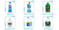 China Soap Degreaser Javel 1Gal 1L Bottle Liquid Filling 4 Heads Semi-Automatic Anti Corrosive Filling Machine for sale