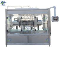 China Full Automatic Tracking Spirit Bottle Filling Machine for Coconut Juice Pet Bottle With Conveyor and Hopper for sale