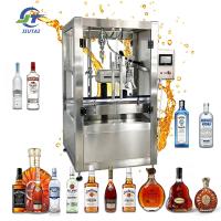 China Linear Automatic Anti Foaming Bottling for Red White Wine Brandy Whisky Vodka Tracking Negative Pressure Filling Machine for sale