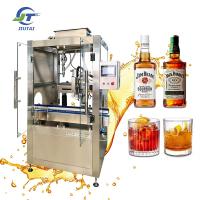 China Anti Foaming Linear Automatic Bottling for Whisky Brandy Liquor Tracking Negative Pressure Filling Machine for sale