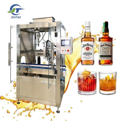 China Anti Foaming Linear Automatic Bottling for Whisky Brandy Liquor Tracking Negative Pressure Filling Machine for sale
