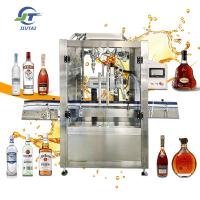 China Anti Foaming Linear Automatic Bottling for Whisky Brandy Liquor Tracking Negative Pressure Filling Machine for sale
