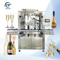 China Automatic Single Head Tracking Negative Pressure Filling Machine for Champagne Series Liquor Material Filling for sale