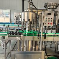China Automatic Electric High-Speed Rotary Digital Filling Machine for Liquids with Conveyor Belt 50ml-20L Capacity 2000bph PET for sale