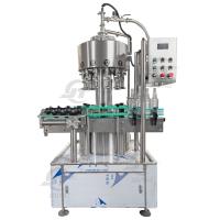 China 12 Head Electric Rotary PLC-controlled 220V High Precision Automatic Beverage Glass Bottle Alcohol Wine Liquid Filling Machine for sale