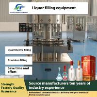 China Automatic 220V Wine and Red Wine Filling Machine Customizable Oil Filling Equipment with High Accuracy Motor Core Components for sale