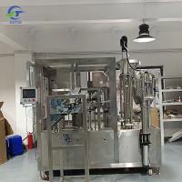 China Automatic Bags 4 Nozzle Ketchup Spout Stand up Pouch Filling Capping Machine for sale