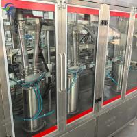 China Automatic 4 Nozzeles Thick Liquid Servopump Tracking Engine Oil Thick Oil Filling Machine With Conveyor PLC Control for sale