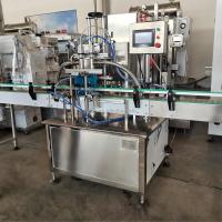 China Automatic Oil Filling Pumb Machine With Conveyor for 1L Bottle and Jerry Can for sale