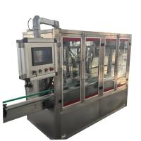 China 4 Head Automatic Viscous Liquid Ketchup Chilli Sauce Glass Jar Filling Packaging Machine for sale