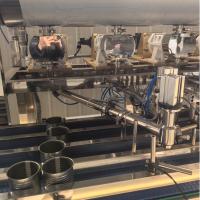 China Electric Automatic Linear Type Aluminum Can Filling Sealing and Crimping Machine 1000 BPH for sale