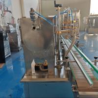 China Automatic High Speed Servo Motor Corn Vegetable Oil Plastic PET Glass Bottles Filling Machine  Large Scale 2 Nozzle Liquid for sale