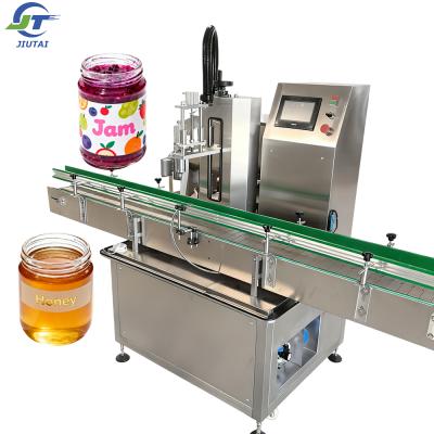 China Fully Automatic Customizable Heads Servo Motor Rotor Pump High Viscosity Liquid Honey Filling Machine for Sauce Jam for sale