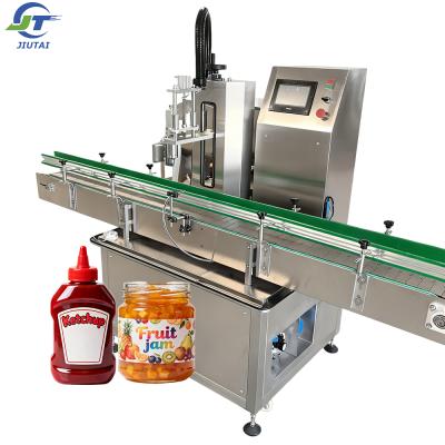 China Fast-Speed Servo Rotor Pump Filler for Beverage with Pulp Nuts 8-Head Option for sauces and viscous materials for sale