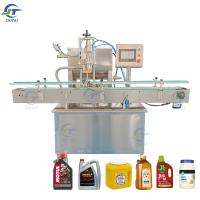 China Edible Essential Oil Cooking Oil Frying Oil Baking Oil Salad Oil Sticky Materials Automatic Rotor Pump Filling Machine for sale