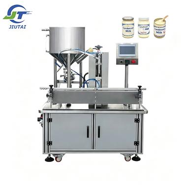 China JIUTAI Tartar Sauce Thousand Island Cream Sauce Horseradish Sauce Mustard Sauce Viscous Sauce Single Head Filling Machine Rotor for sale