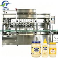 China Creamy Mayonnaise Salad Dressing Smooth Sauce Liquid Automatic Tracking Gear Pump Filling Machine for sale