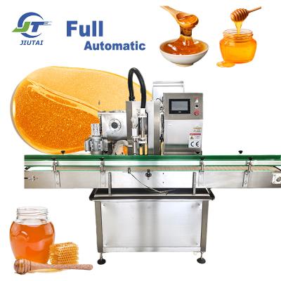 China Food Grade Automatic Rotor Pump Filling Machine for High Viscosity Honey and Maltose for sale