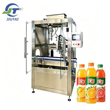 China Linear Automatic Anti Foaming Bottling for Tea Drink Juice Mineral Water Tracking Negative Pressure Filling Machine for sale