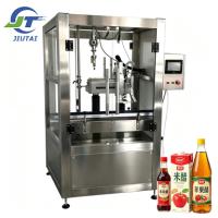 China Automatic Single Head Tracking Negative Pressure Filling Equipment for Edible Vinegar Fermented Rice Vinegar AppleCider Bottling for sale