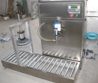 China Weight Scale Coolant 5 kg to 18 kg Auto 2 Nozzle Weight Filling Machine Double Heads Liquid for sale