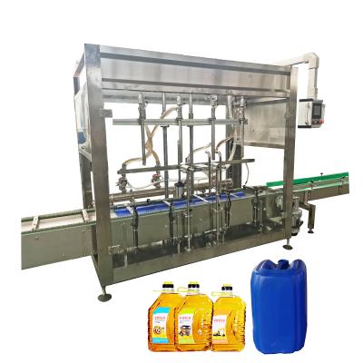 China Automatic 20L Liquid Filling Machine Jerry Can Gear Pump Weighing Precision Bottle Industrial Quantitative Filler for sale