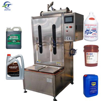 China Semi Automatic PLC Controlled Liquid Machine 20L Servo Pump Plastic Bottle Precision Weighing Industrial Pure Water Chemical for sale