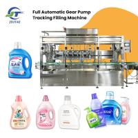 China SUS316L Automatic Gear Pump Tracking Filling Machine for Daily Chemical and Household Cleaning Products for sale