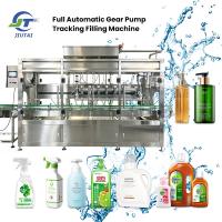 China Non-drip Solution Automatic Servo Tracking Gear Pump Filling Machine for Motor Oil, Engine Oil, and Lubricant for sale