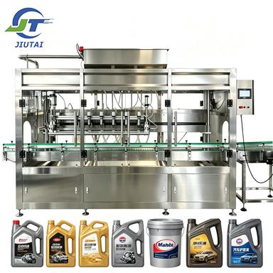 China Motor Gear Oil Lubricant Hydraulic Fluid Thick Liquid Automatic Gear Pump Tracking Filling Machine for sale