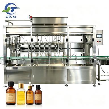 China Natural Essential Oil Body Oil Massage Oil Hair Care Liquid Automatic Gear Pump Tracking Filling Machine for sale