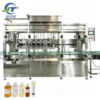 China Unsaturated Polyester Resin Polyol Latex Chemical Thick Liquid Automatic Gear Pump Tracking Filling Machine for sale