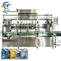 China Automotive Antifreeze Brake Fluid Washer Liquid Chemical Oil Automatic Gear Pump Tracking Filling Machine for sale